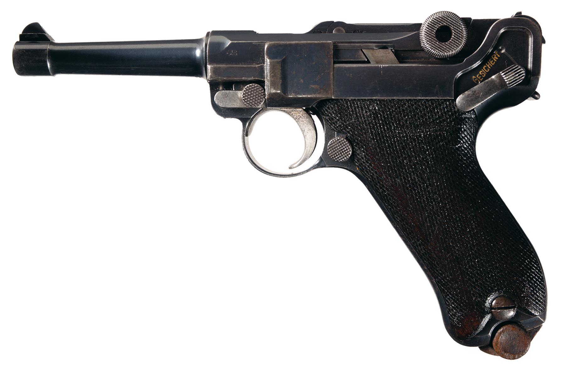 1908 Commercial DWM Luger Semi-Automatic Pistol | Rock Island Auction