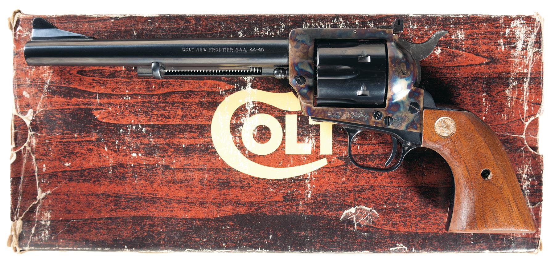 Colt New Frontier Single Action Army Revolver with Box | Rock Island ...