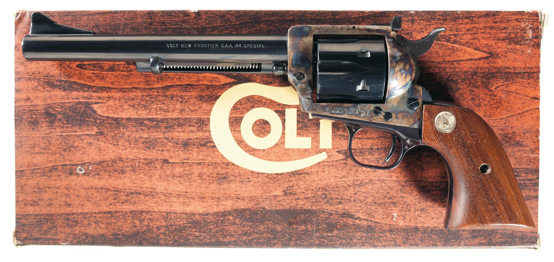 Colt New Frontier Single Action Army Revolver with Box | Rock Island ...