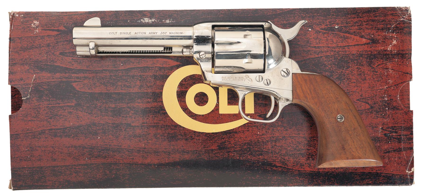 Colt Single Action Army Revolver 357 magnum | Rock Island Auction