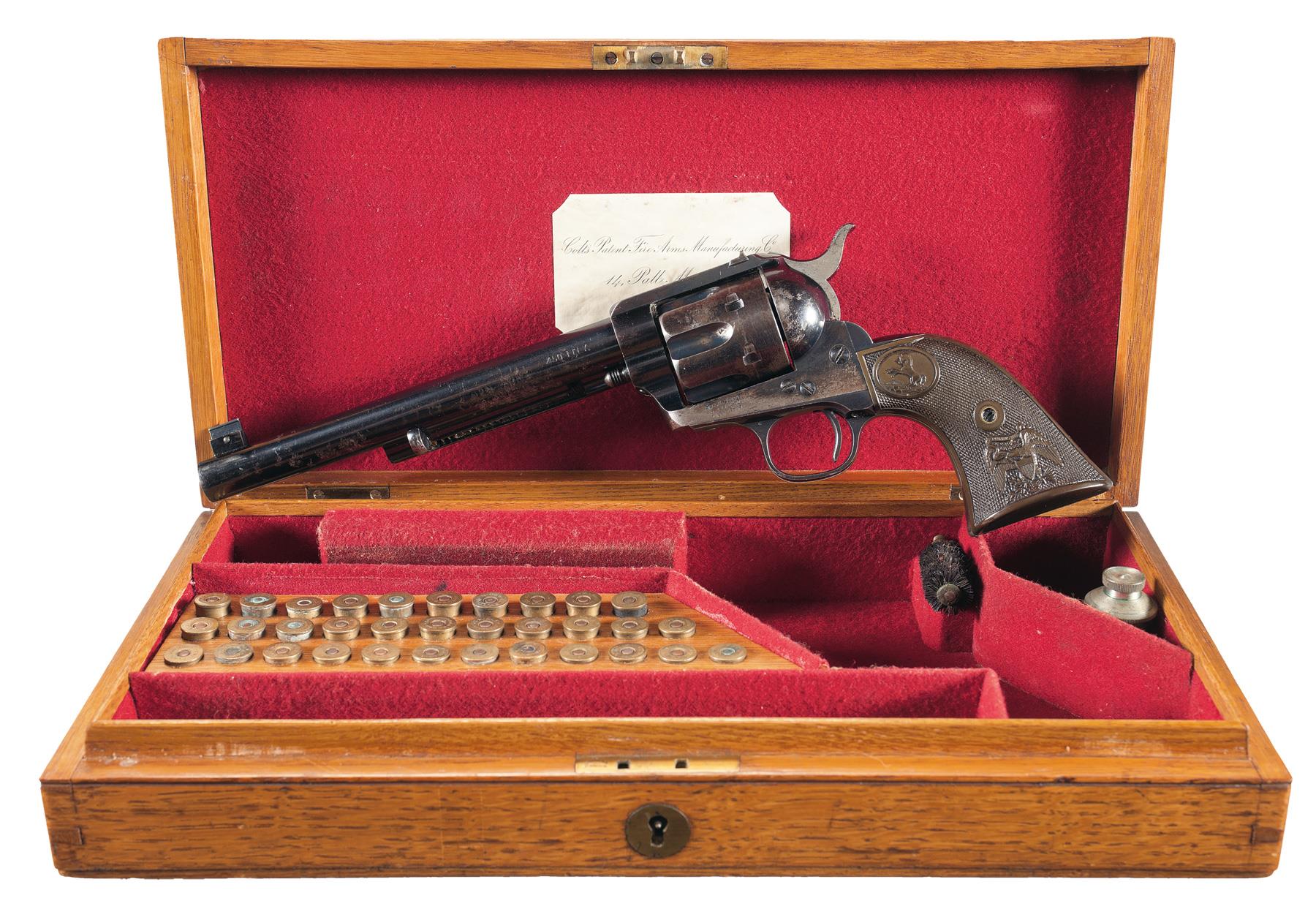 Colt Single Action Revolver 450 Eley | Rock Island Auction