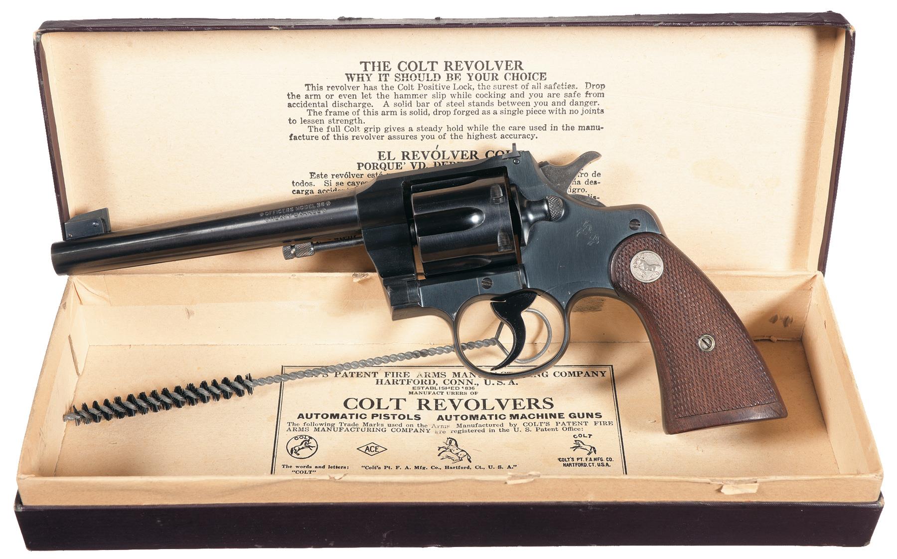 Colt Officers Model Revolver 38 special | Rock Island Auction