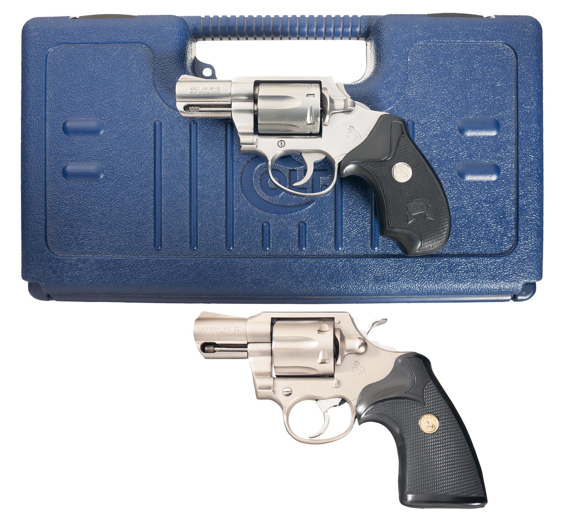 Two Colt DA Revolvers | Rock Island Auction