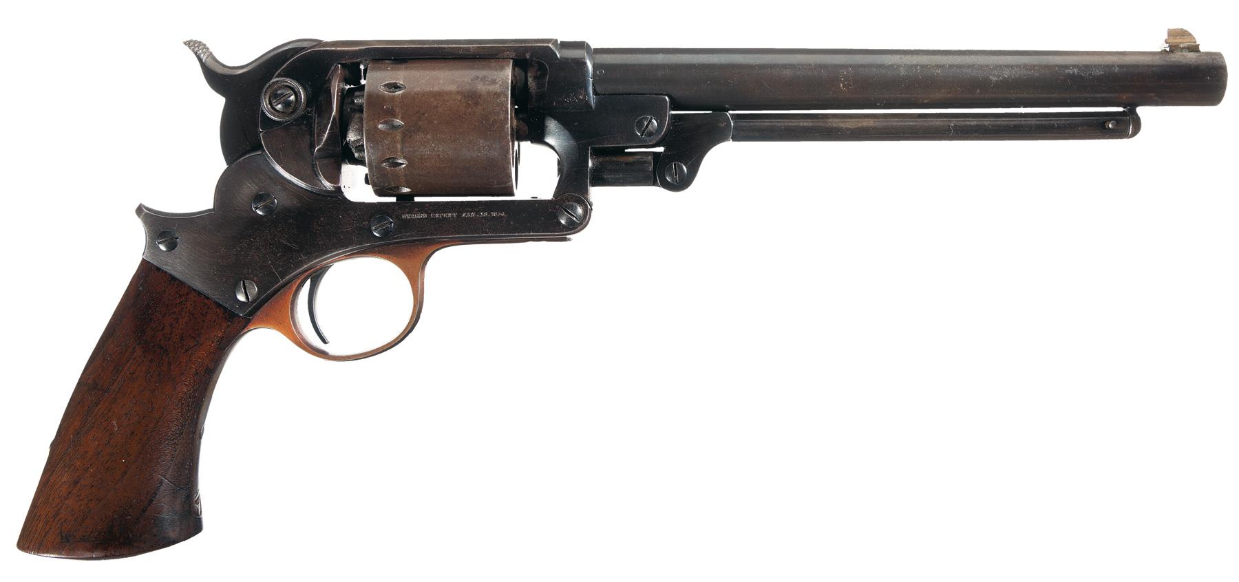 Civil War Starr Arms Model 1863 Single Action Army Revolver | Rock ...
