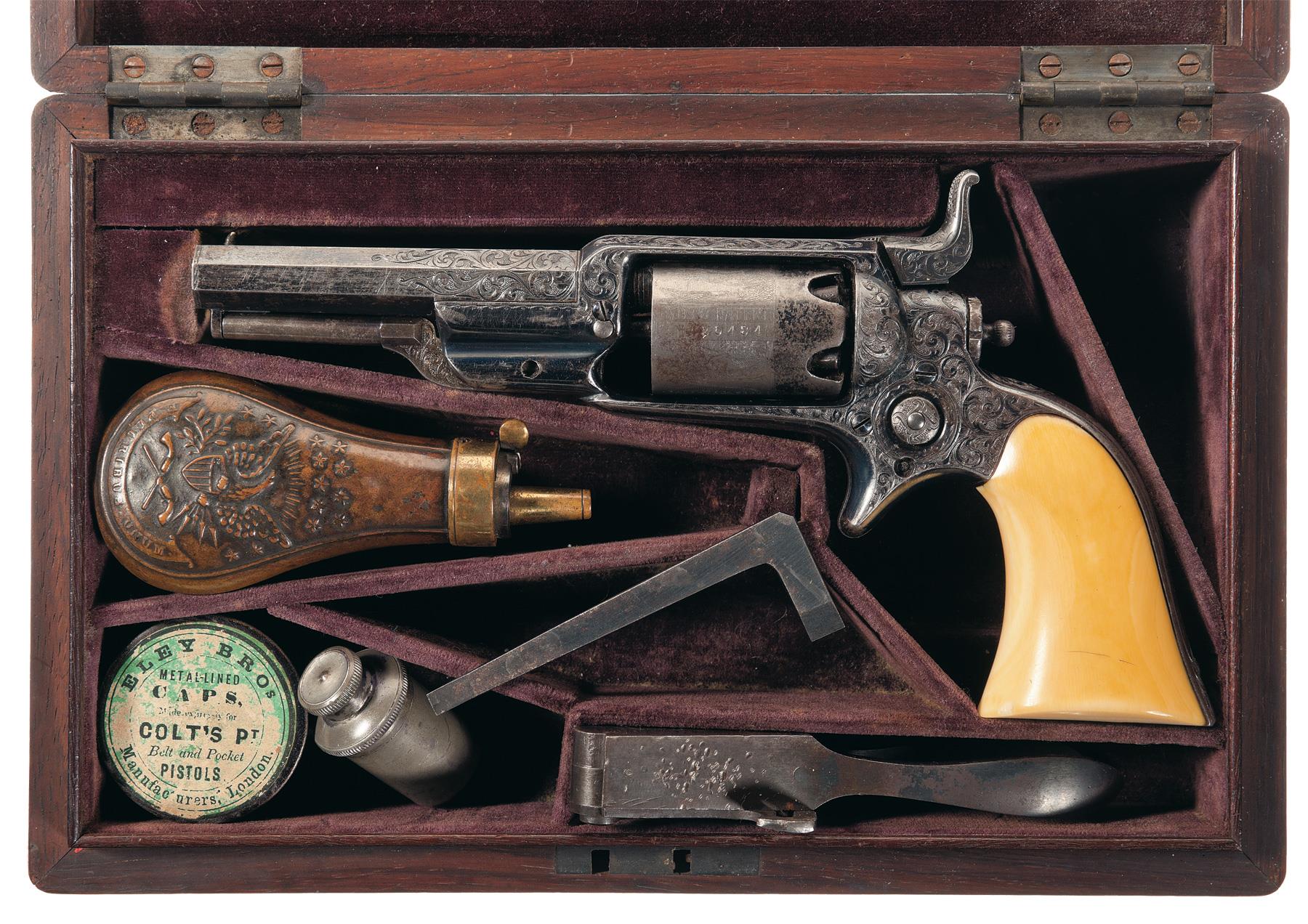 Colt Root Revolver 28 Percussion | Rock Island Auction