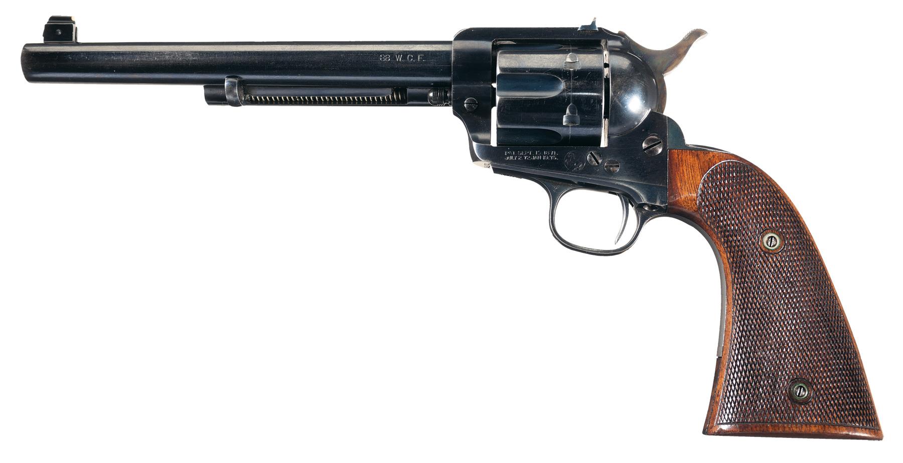 Colt Single Action Revolver 38 WCF | Rock Island Auction