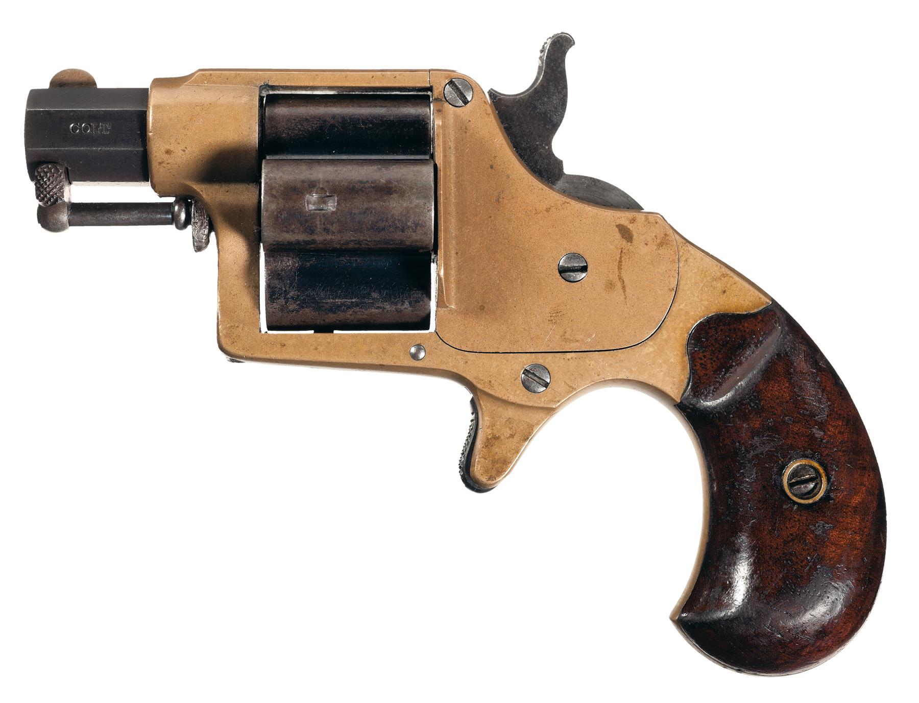 Extremely Rare Short Octagonal Barrel Colt Cloverleaf Revolver | Rock ...
