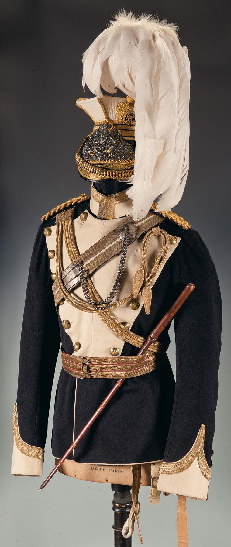 17th Lancers Officer's Lance Cap and Tunic | Rock Island Auction