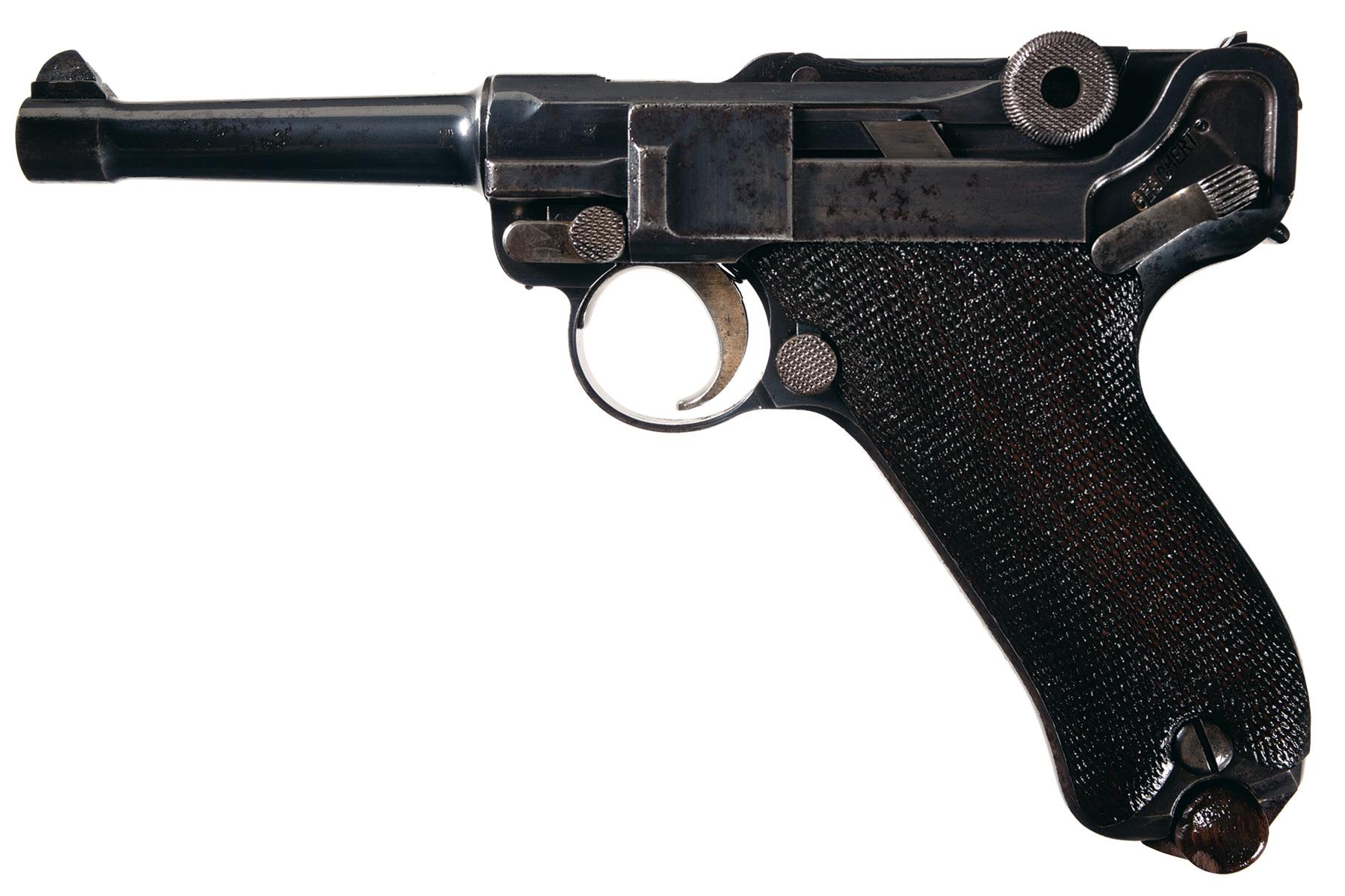 DWM Model 1908 Military Luger Semi-Automatic Pistol | Rock Island Auction