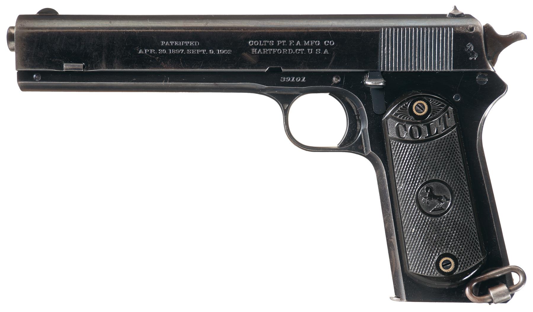 Excellent Colt Model 1902 Military Semi-Automatic Pistol | Rock Island ...
