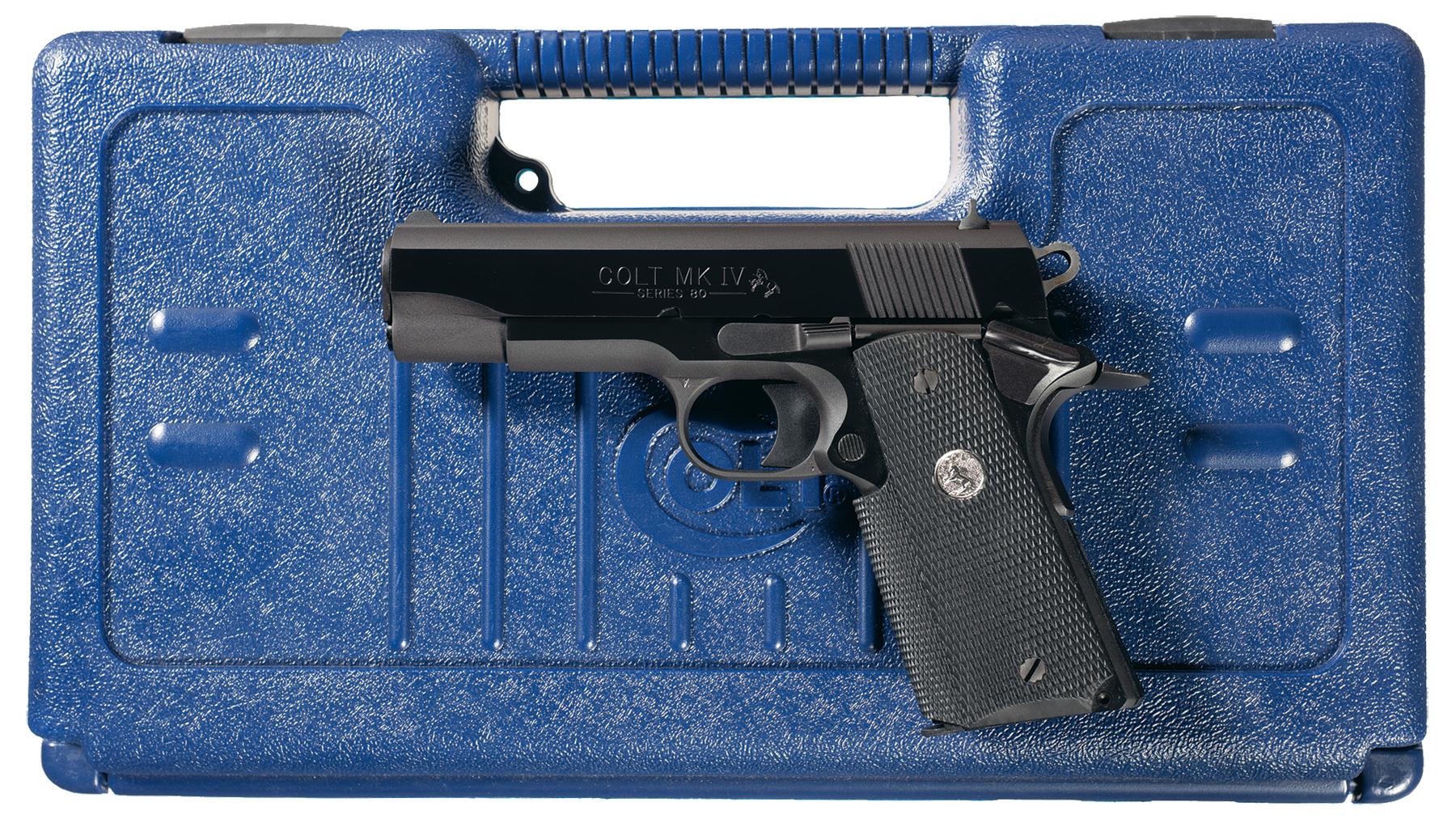 Colt Combat Commander Series MKIV Series 80 with Box | Rock Island Auction