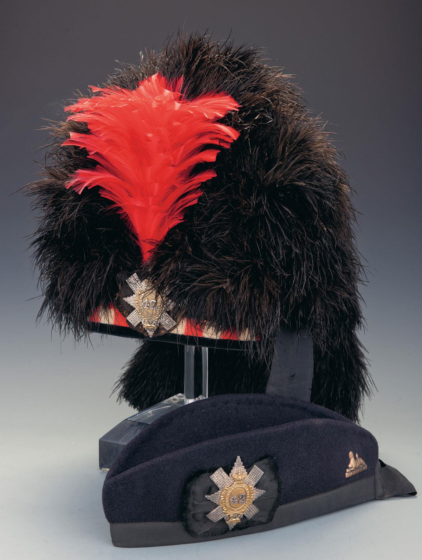 42nd Highland Regiment of Foot The Black Watch Officer's Feather | Rock ...