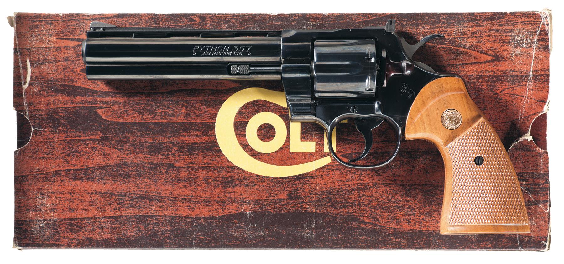 Colt Python Double Action Revolver with Original Box | Rock Island Auction