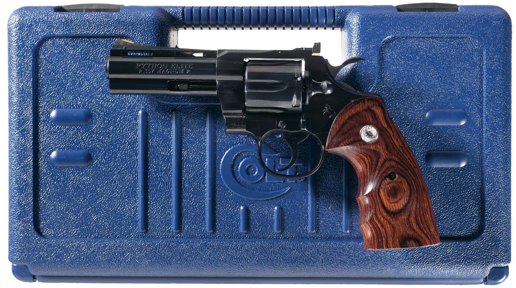 Colt Python Elite Double Action Revolver with Case | Rock Island Auction