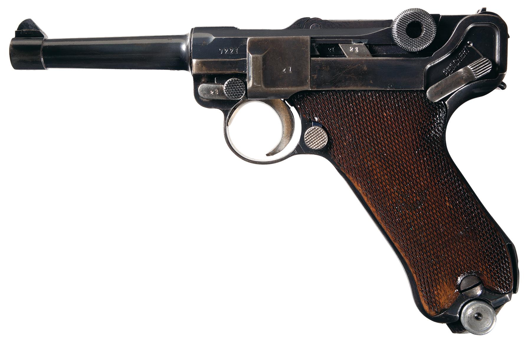 Nazi 1935 'G' Date Luger Semi-Automatic Pistol | Rock Island Auction