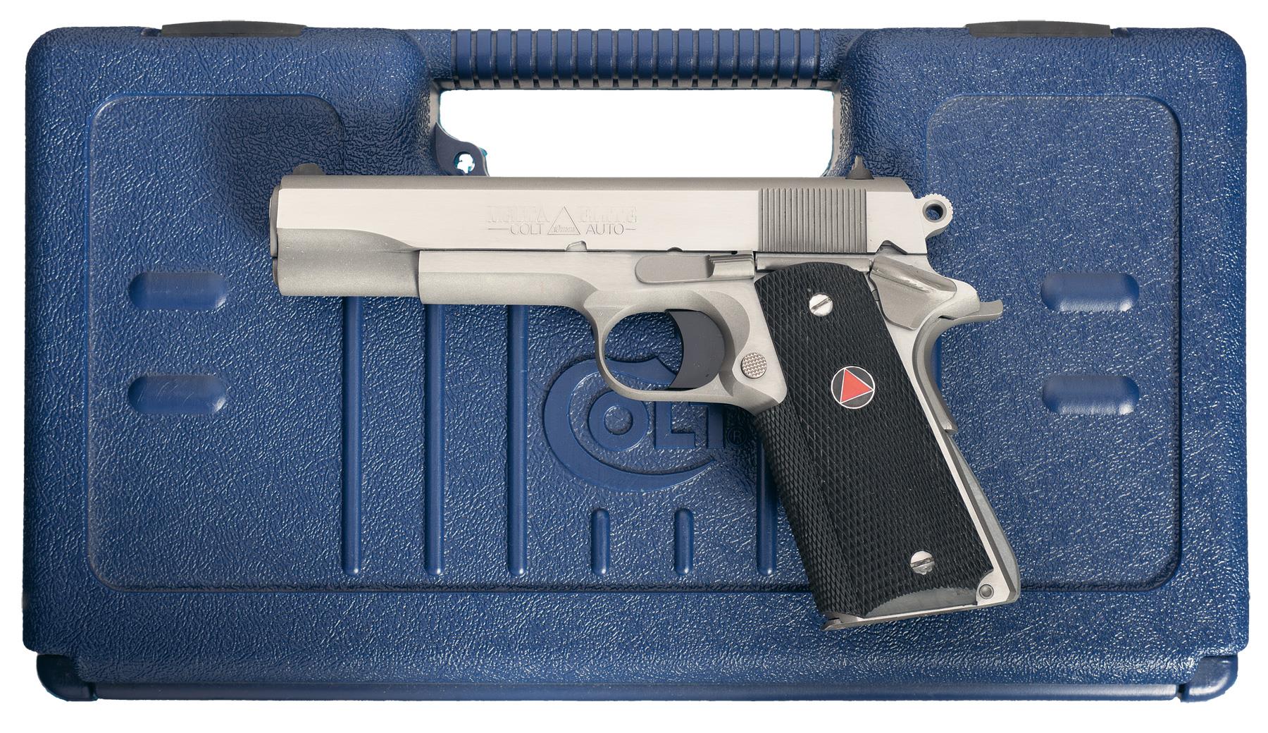Colt Delta Elite Semi-Automatic Pistol with Case | Rock Island Auction