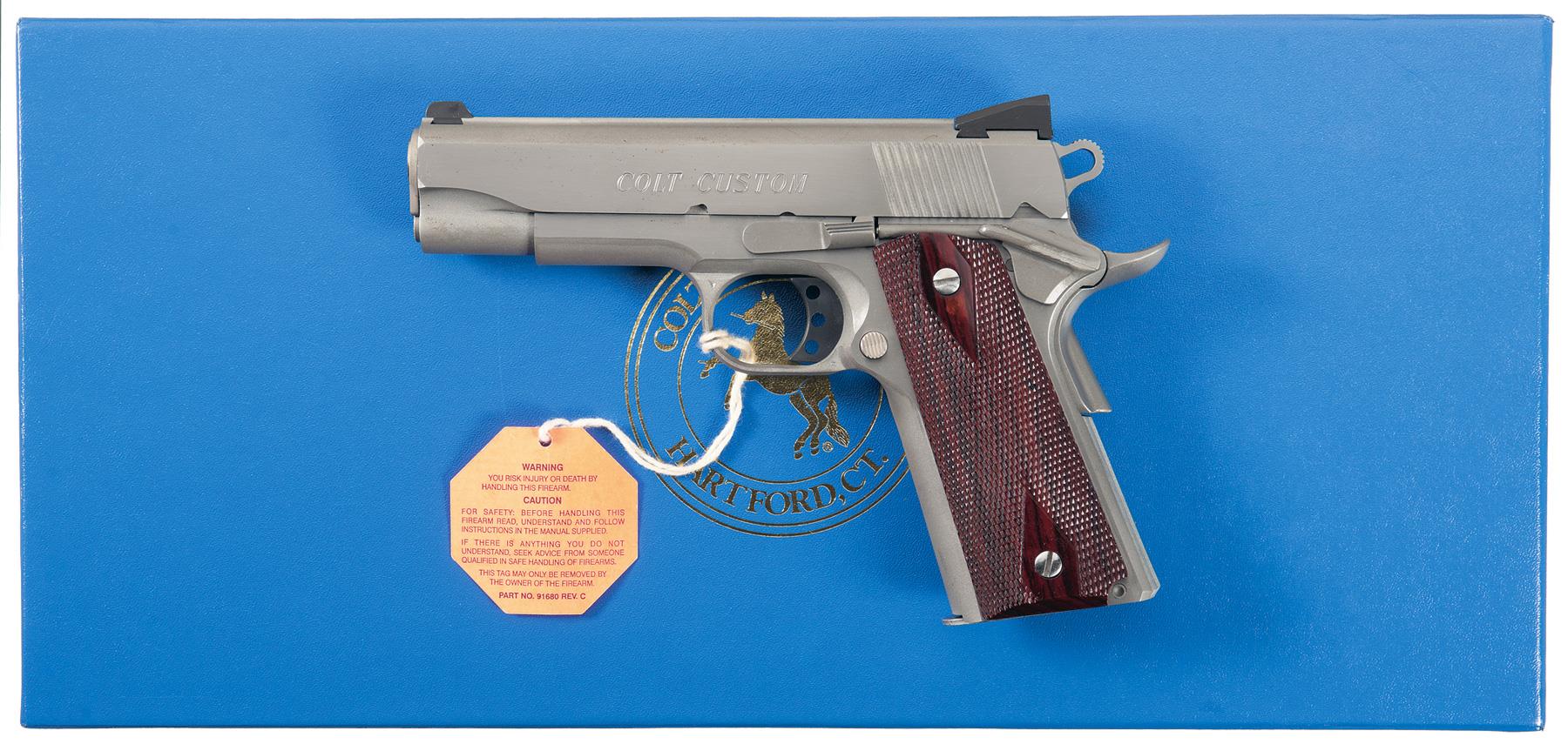 Colt Custom Combat Commander with Box | Rock Island Auction