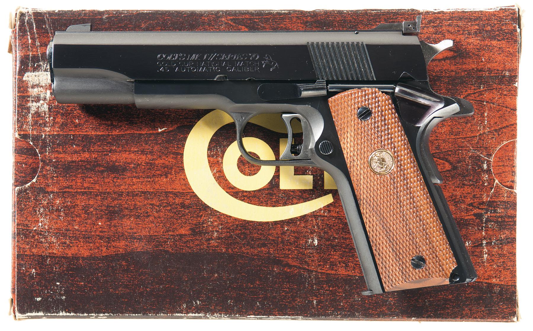 Colt Gold Cup Pistol 45 ACP | Rock Island Auction