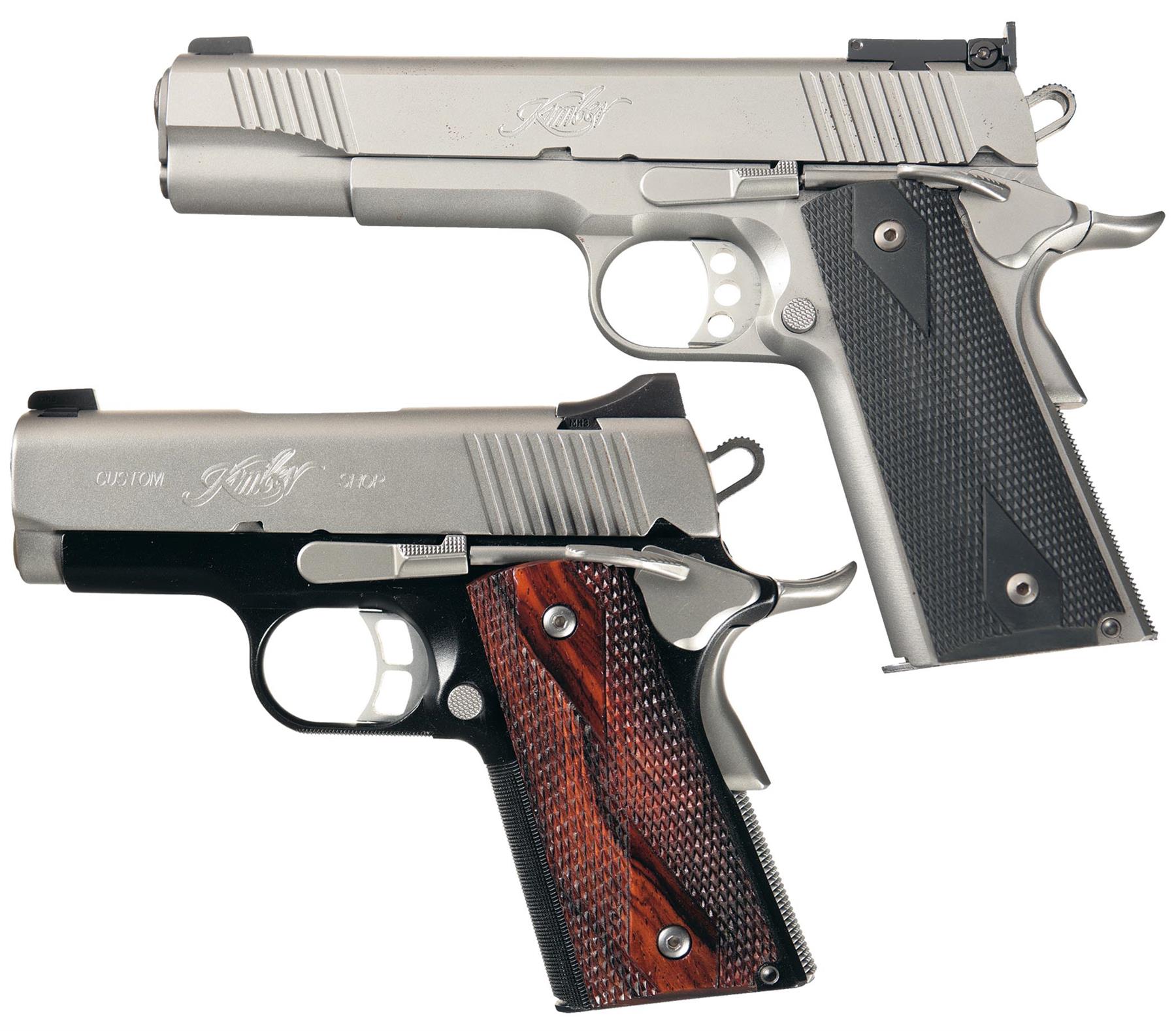 Two Kimber Semi-Automatic 1911 Style Pistols | Rock Island Auction