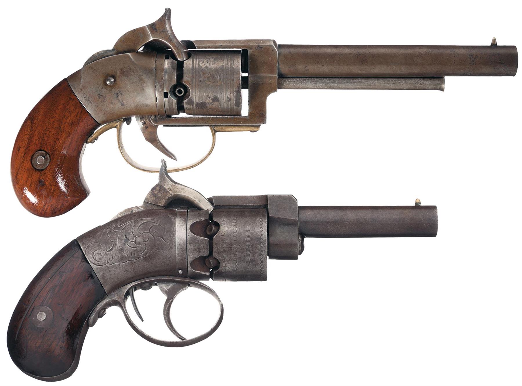 Two Antique American Revolvers | Rock Island Auction
