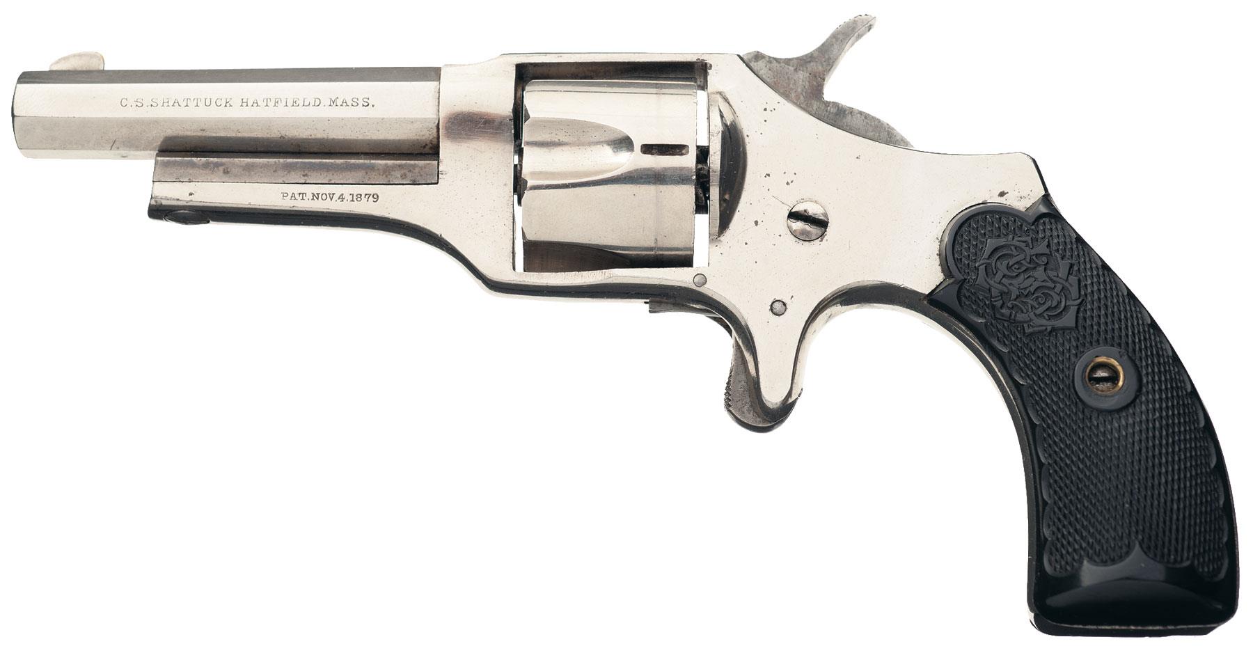 Shattuck C S Side Swing Revolver 32 CF | Rock Island Auction