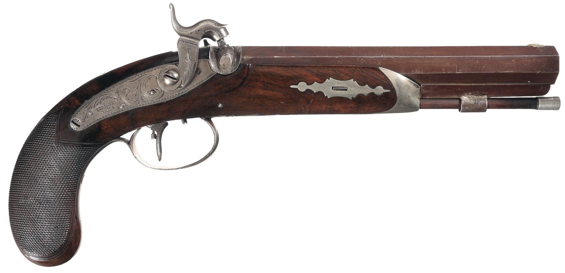 Deringer Pistol 44 percussion | Rock Island Auction