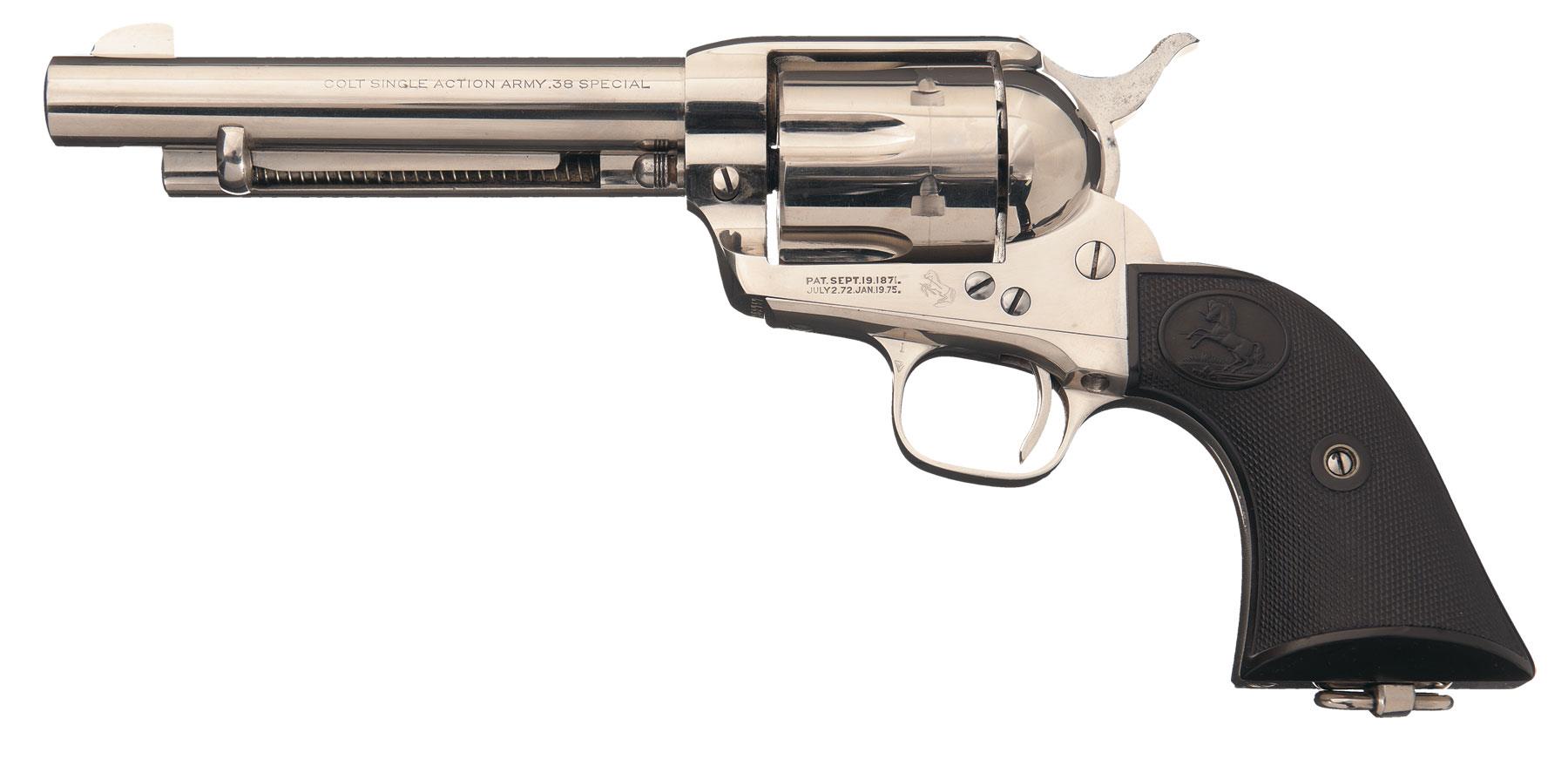 Colt Single Action Army Revolver 38 S&W special | Rock Island Auction