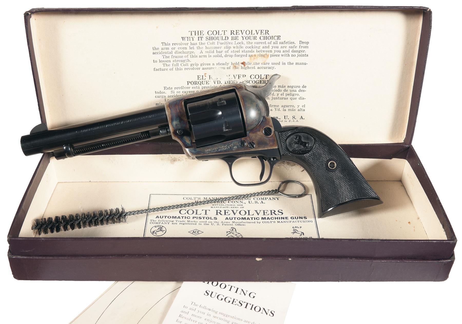 Colt Single Action Revolver 38 special | Rock Island Auction