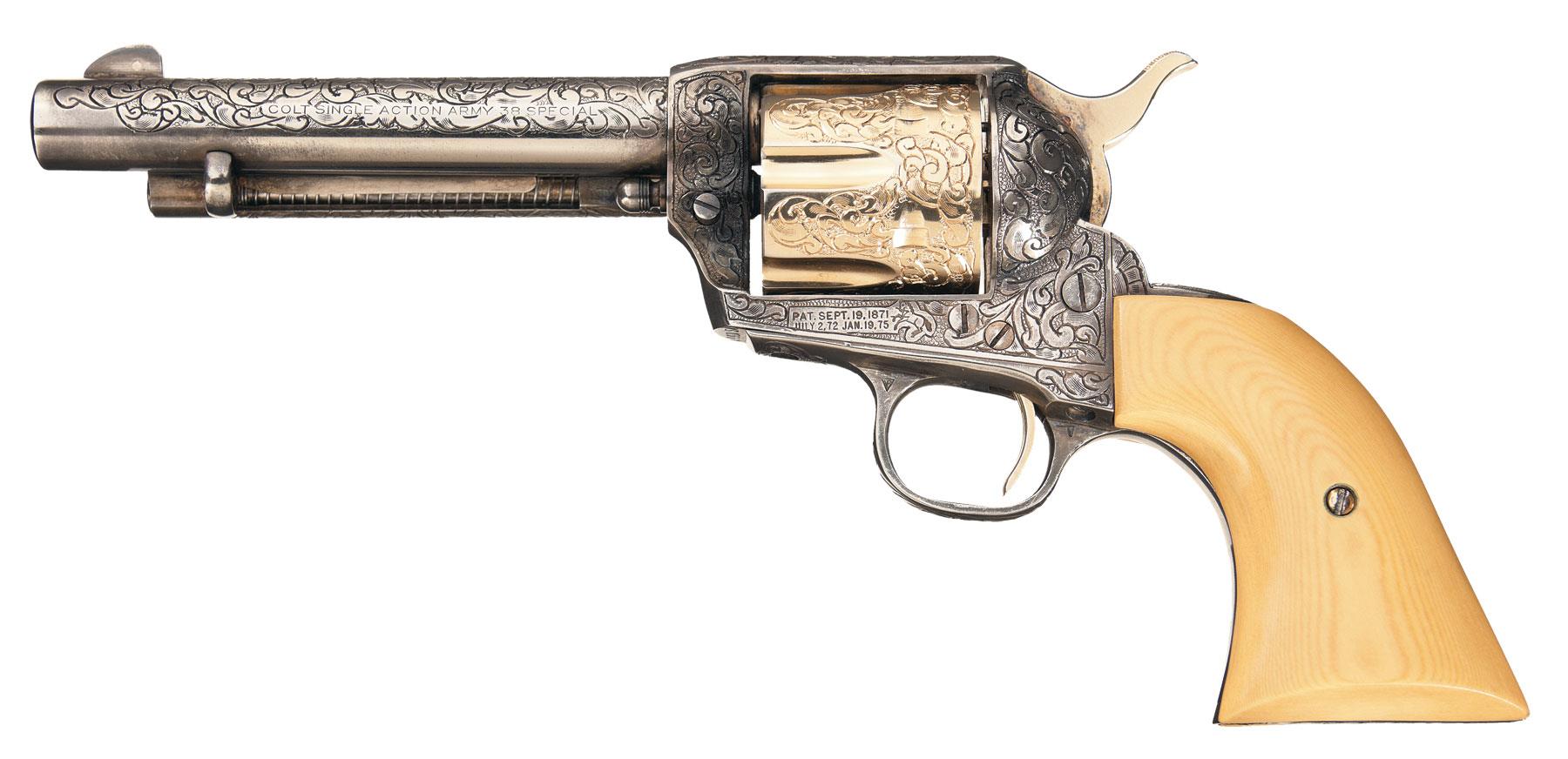 Colt Single Action Army Revolver 38 special | Rock Island Auction