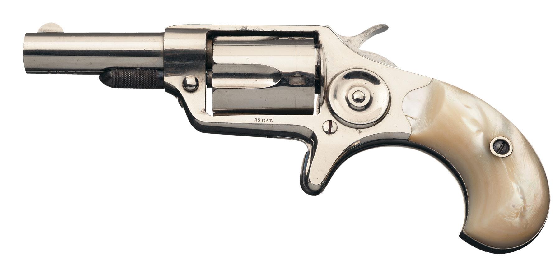 Outstanding Colt New Line 32 Revolver with Pearl Grips | Rock Island ...