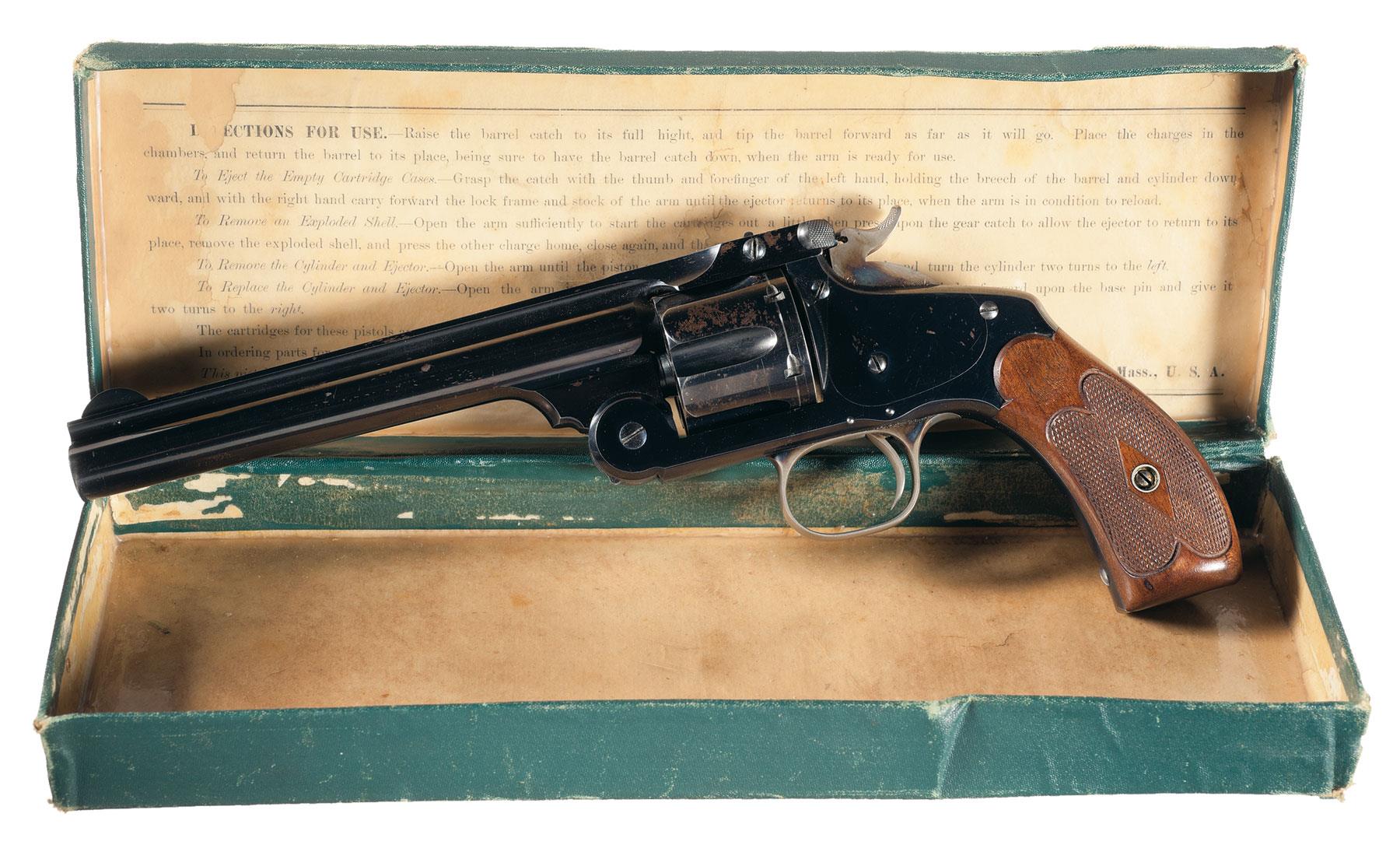 Smith & Wesson New Model No 3 Revolver 44 Russian | Rock Island Auction