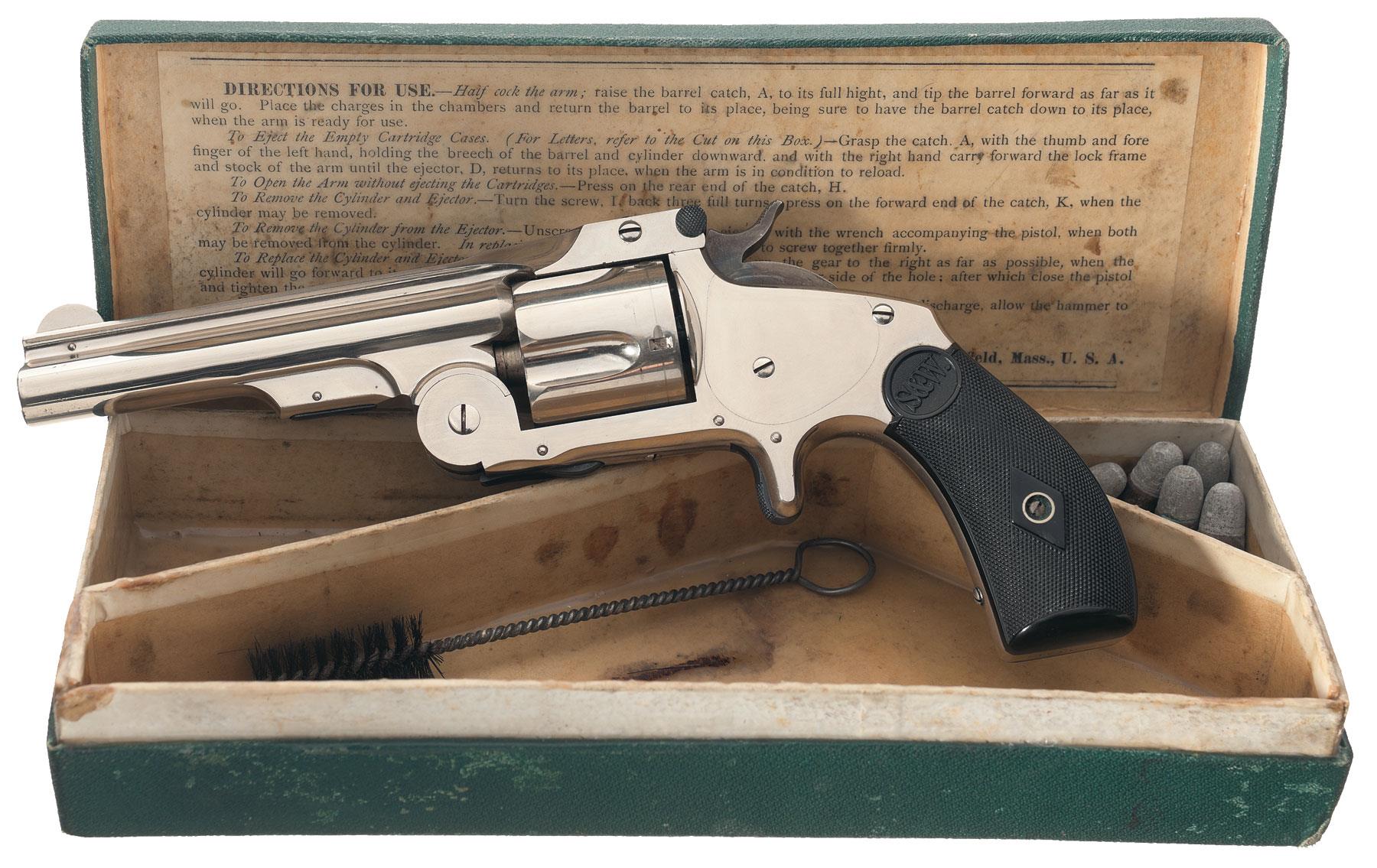 Smith & Wesson Baby Russian Revolver 38 S&W | Rock Island Auction