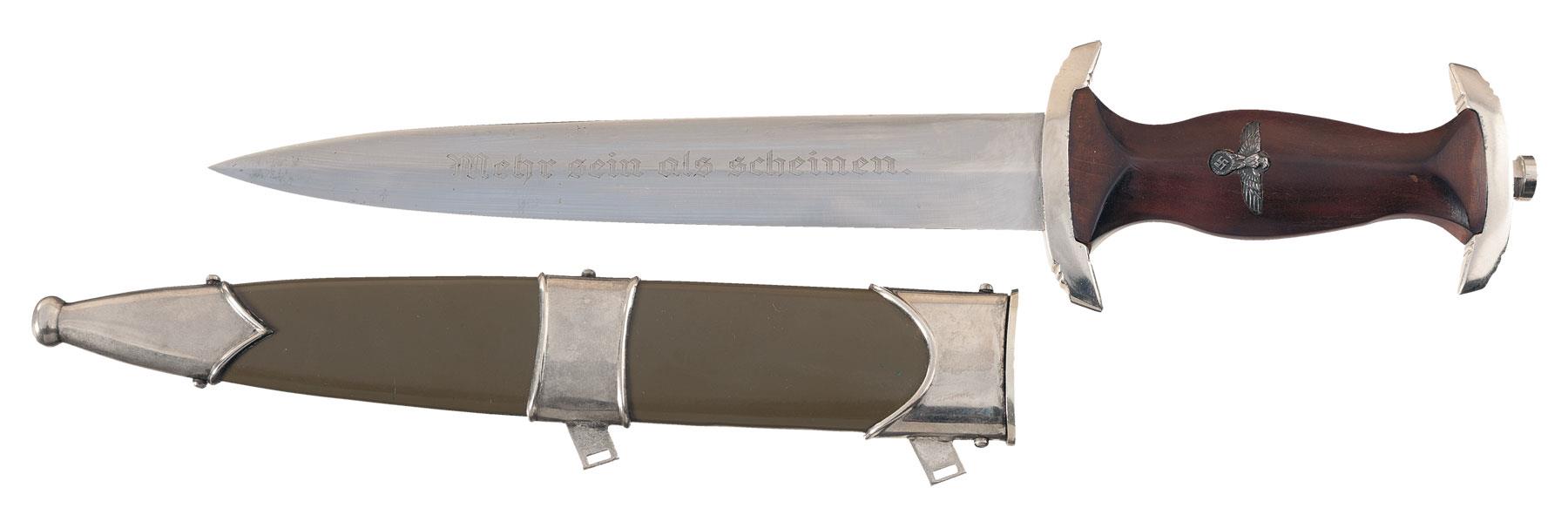 Reproduction Nazi NPEA Dagger with Scabbard | Rock Island Auction