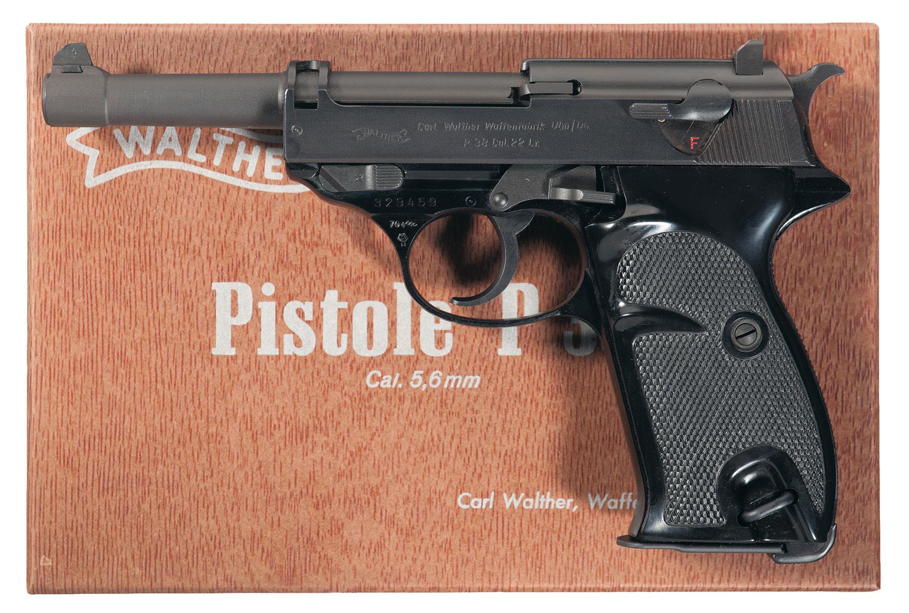 Walther P 38 Pistol 22 LR | Rock Island Auction