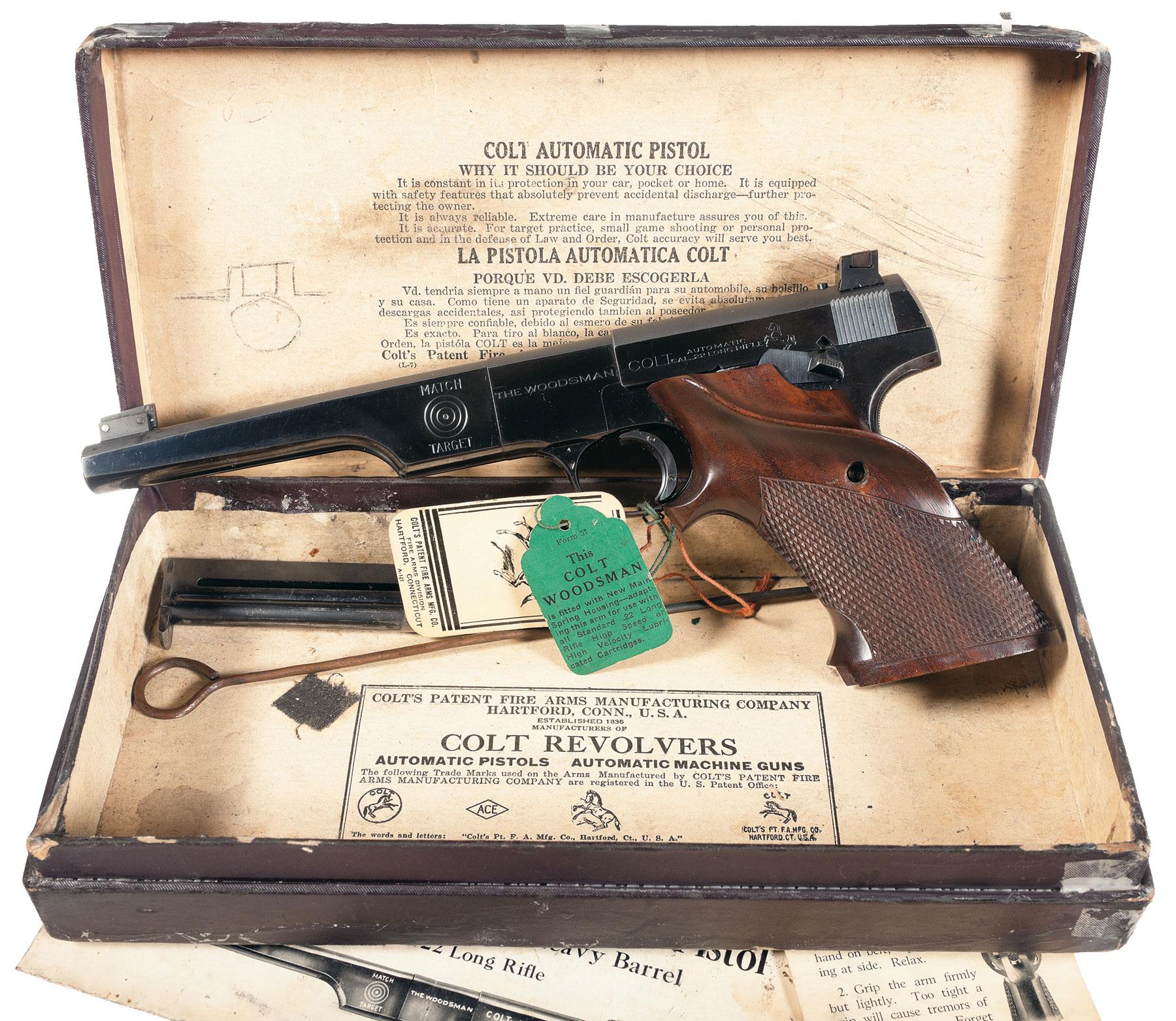 Colt Match Target Woodsman Pistol 22 LR | Rock Island Auction