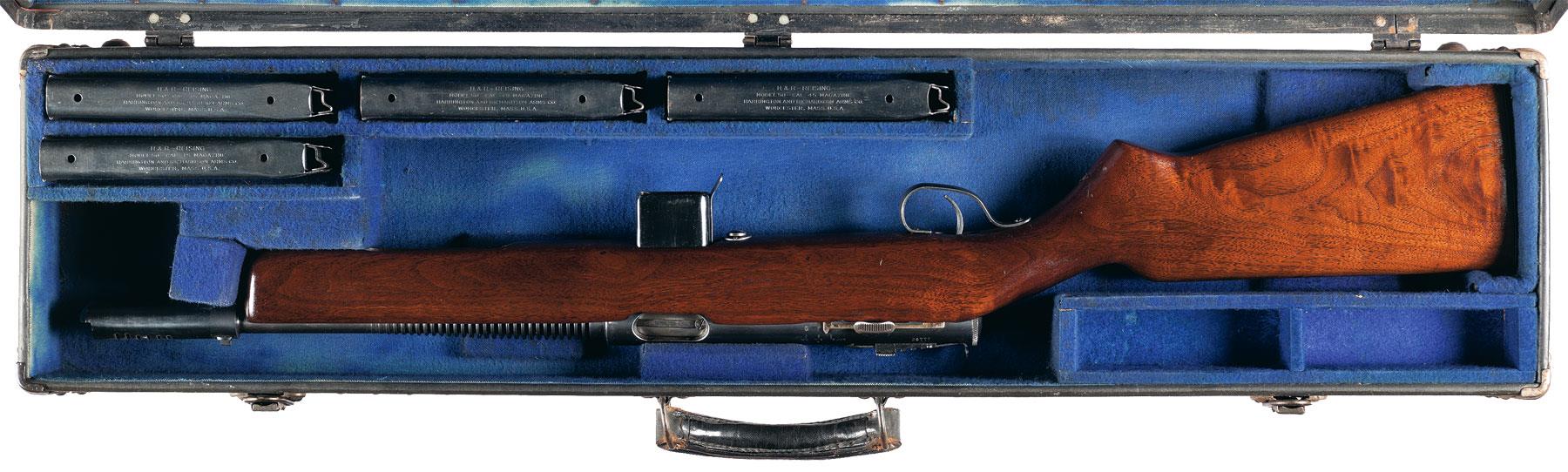 Harrington & Richardson Inc Reising model 50 Machine gun 45 ACP | Rock ...