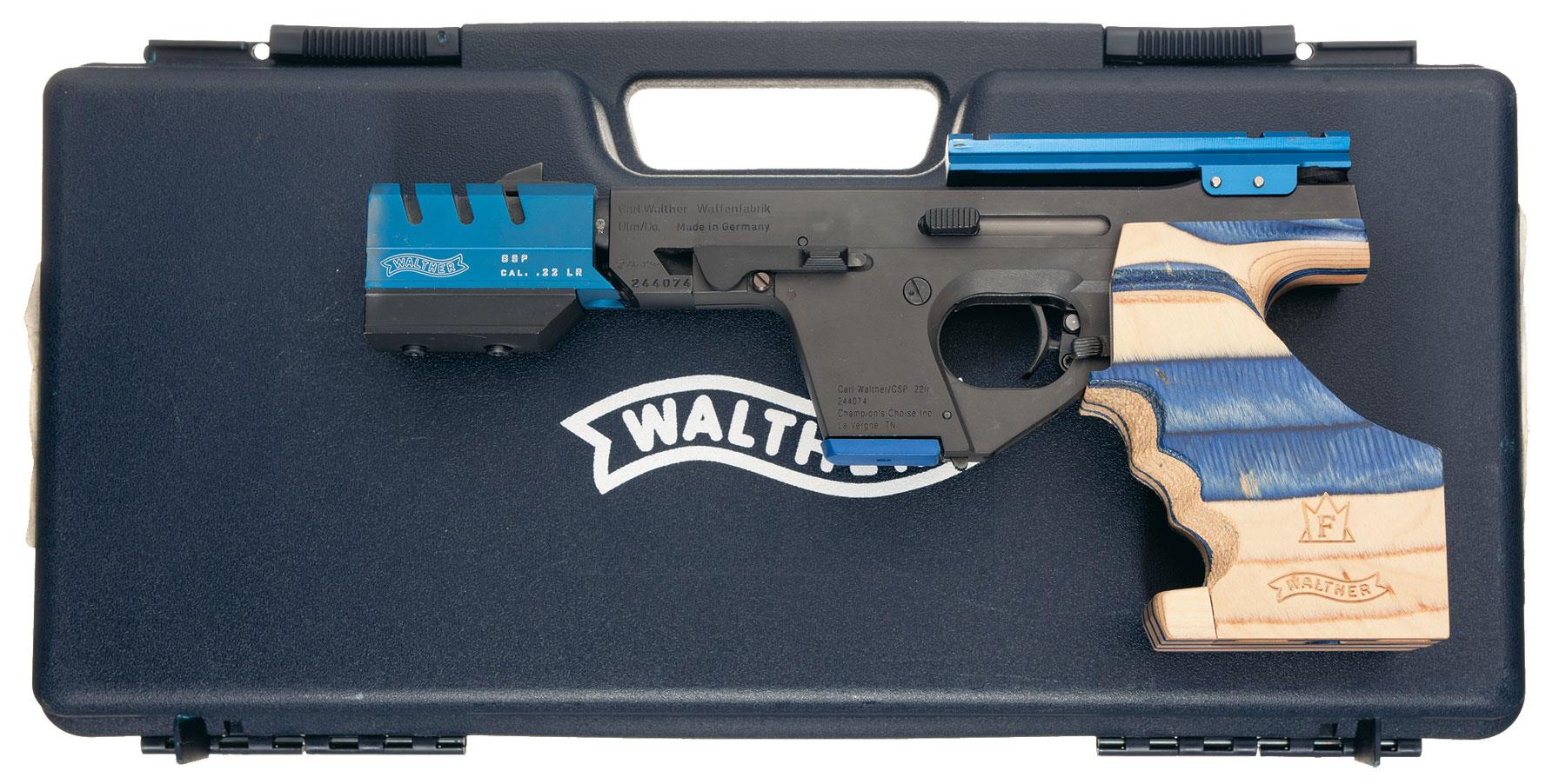 Walther Model GSP Expert Semi-Automatic Target Pistol with Acces | Rock ...