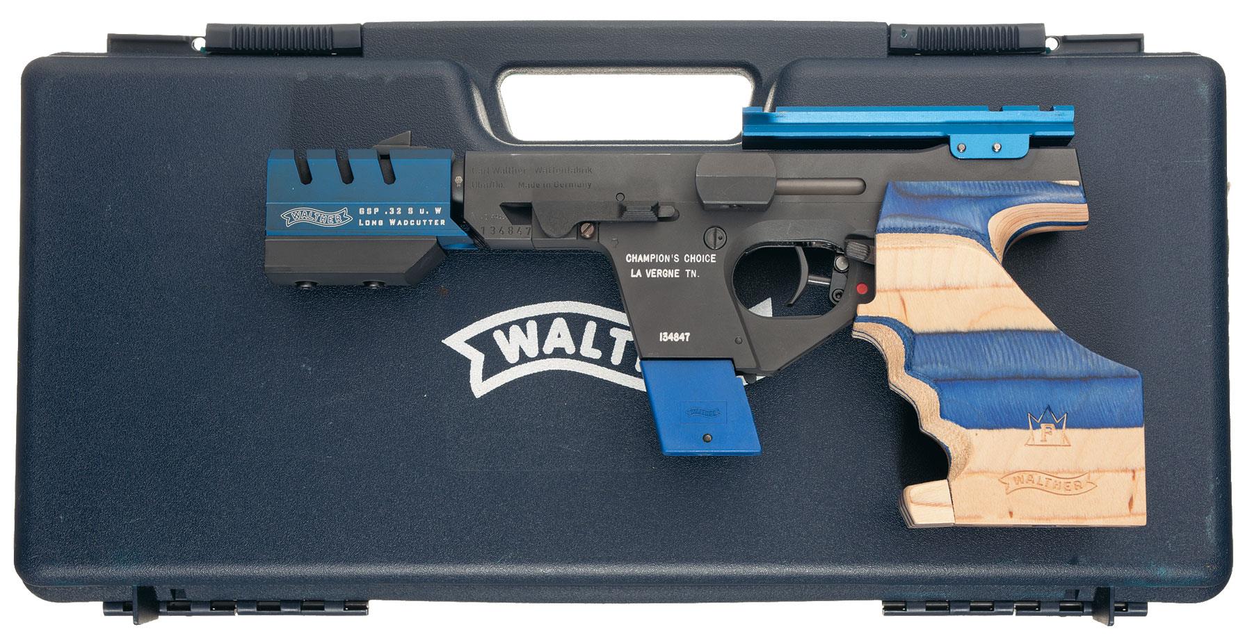Walther Model GSP Expert Semi-Automatic Target Pistol with Acces | Rock ...