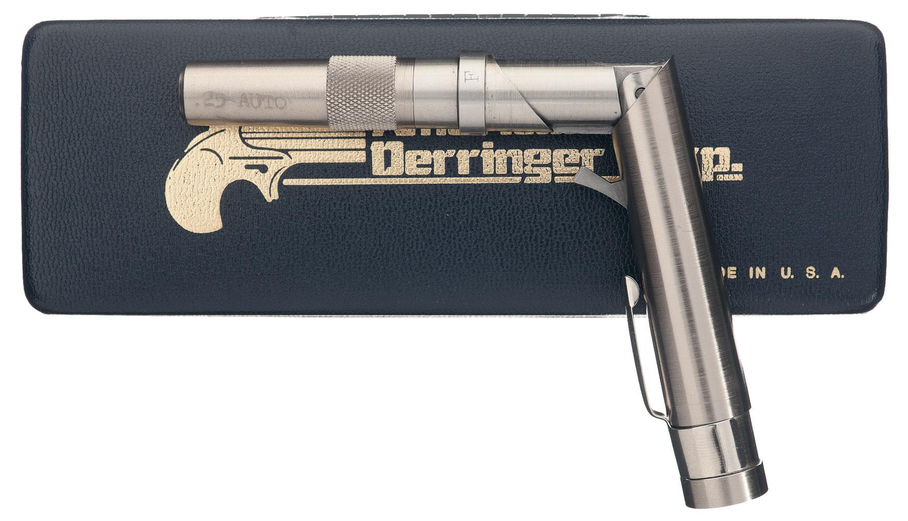 American Derringer Corp. Model 2 Single Shot 'Pen' Pistol with C | Rock ...