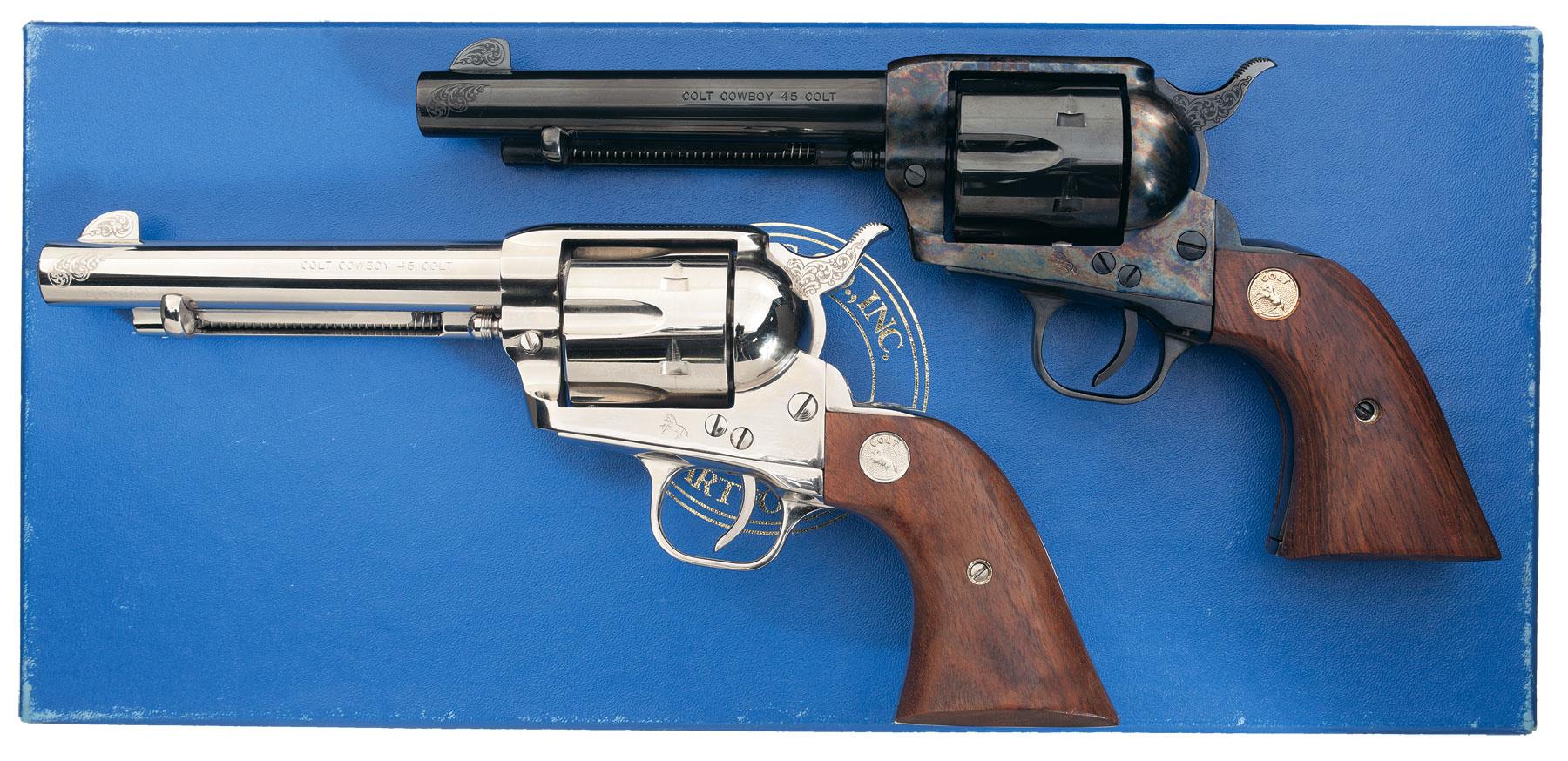 Documented the Only Two Colt Cowboy Prototype Single Action Army | Rock ...