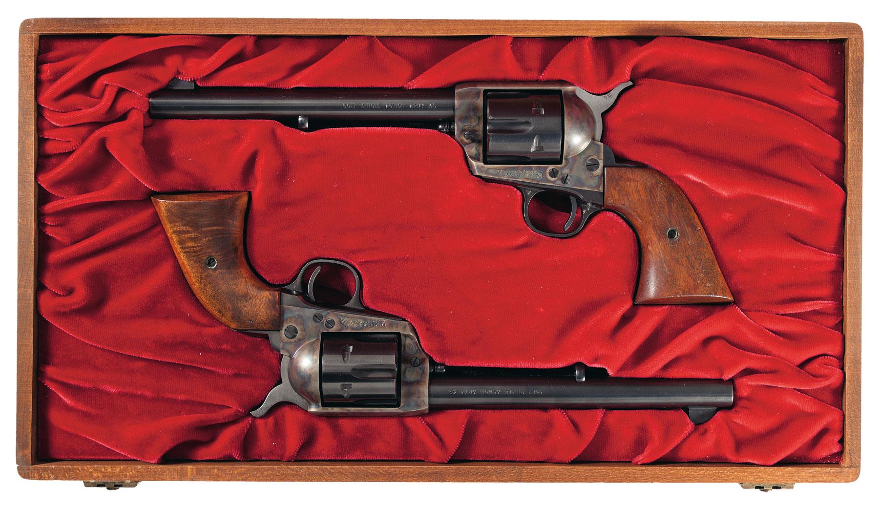 Two Cased and Consecutively Numbered Second Generation Colt Sing | Rock ...