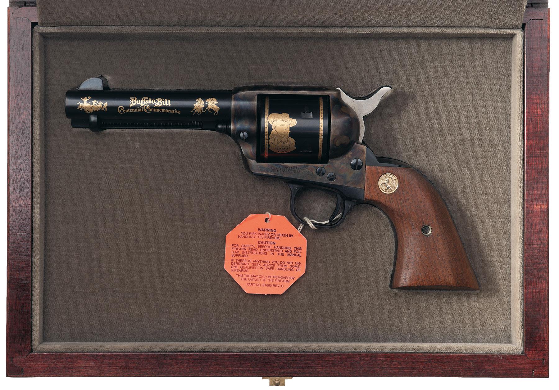 Colt Buffalo Bill Commemorative Revolver 45 Long Colt | Rock Island Auction