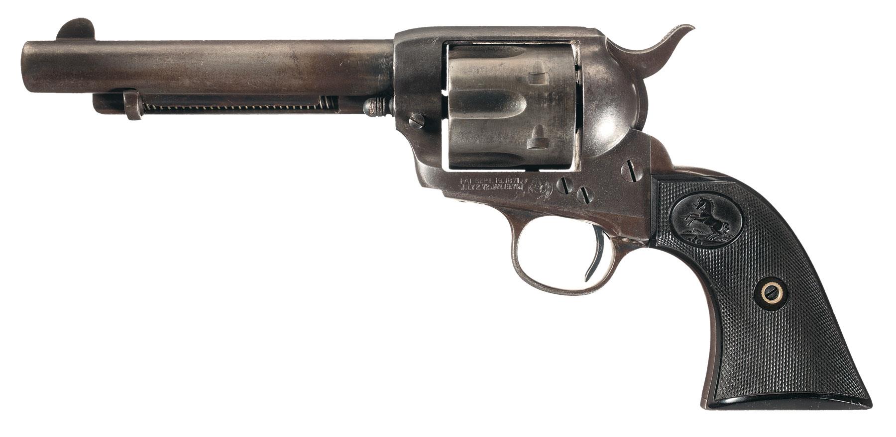 Texas Shipped Colt Single Action Army Revolver with Factory Lett | Rock ...