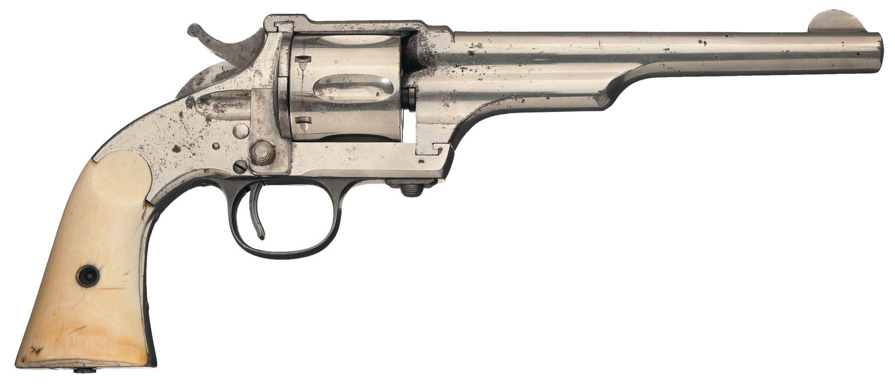 Merwin & Hulbert Single Action Army Revolver with Ivory Grips | Rock ...
