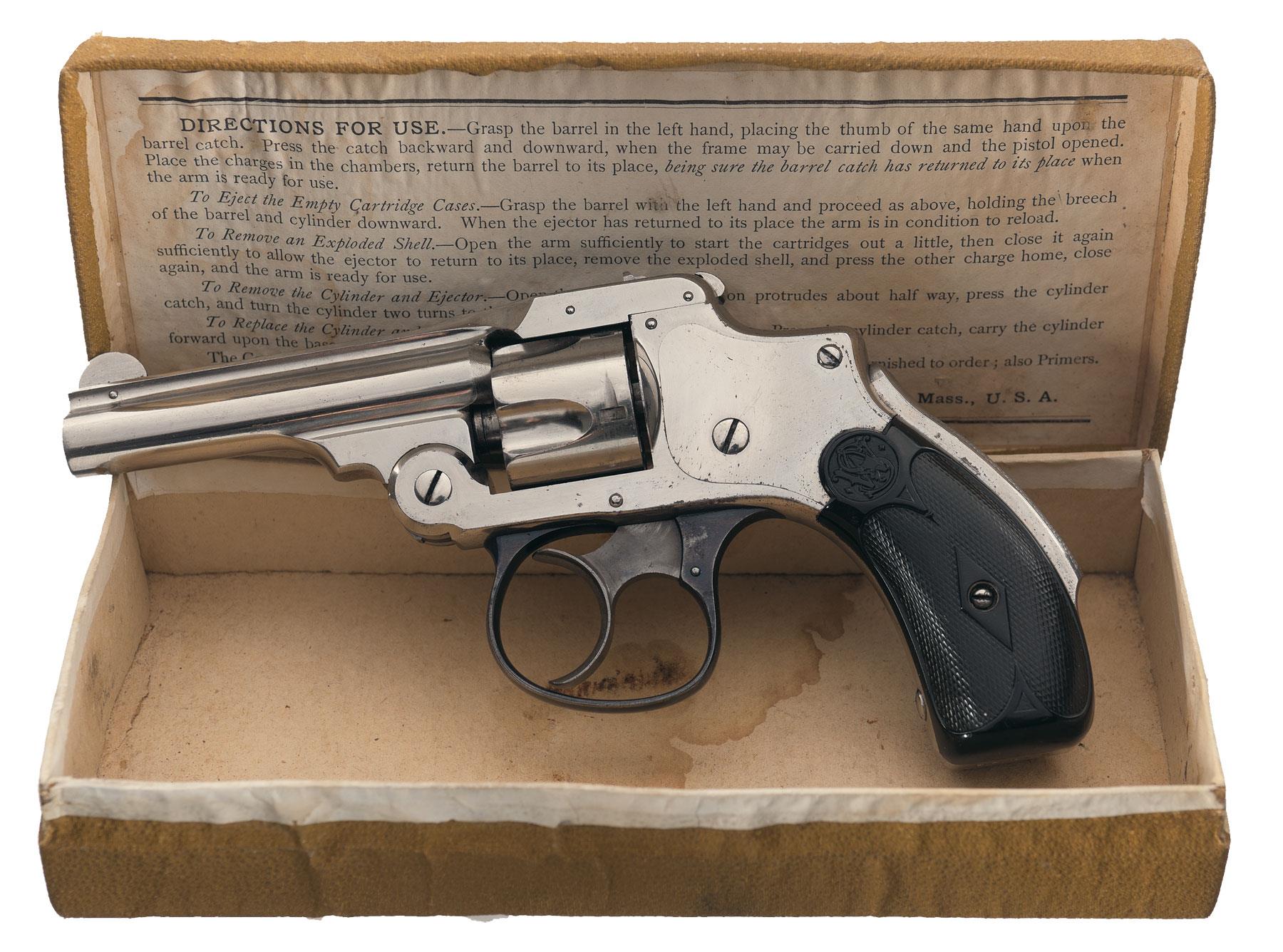 Smith & Wesson 32 Safety Hammerless Revolver 32 S&W | Rock Island Auction