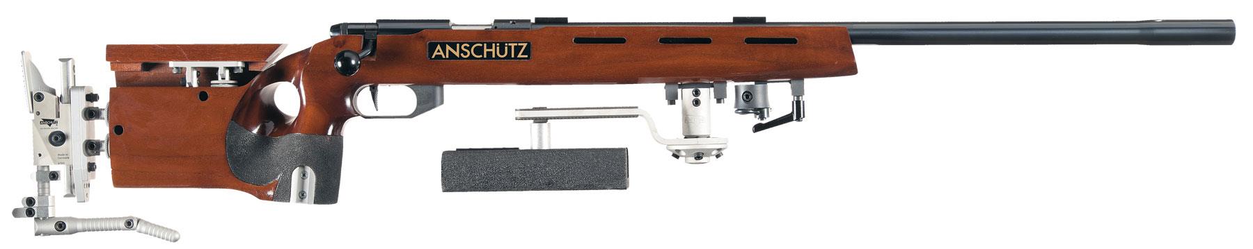 Excellent Anschutz Super Match Model 1913 Single Shot Target Rif | Rock ...