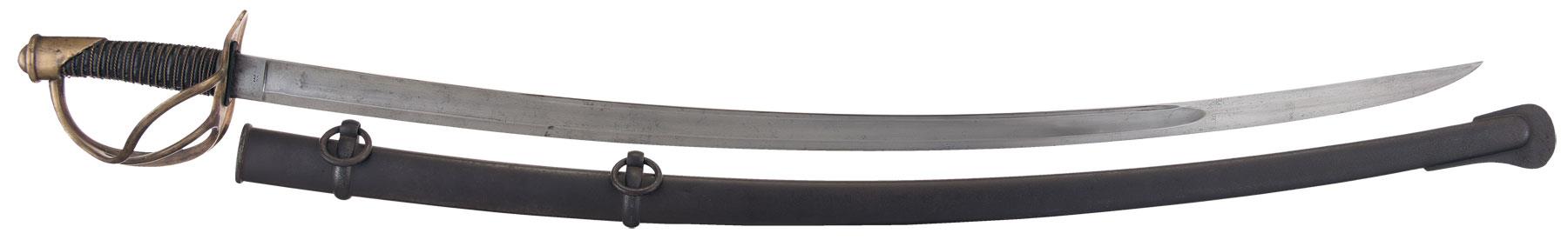 Mexican War Ames U.S. Model 1840 Heavy Cavalry Saber | Rock Island Auction