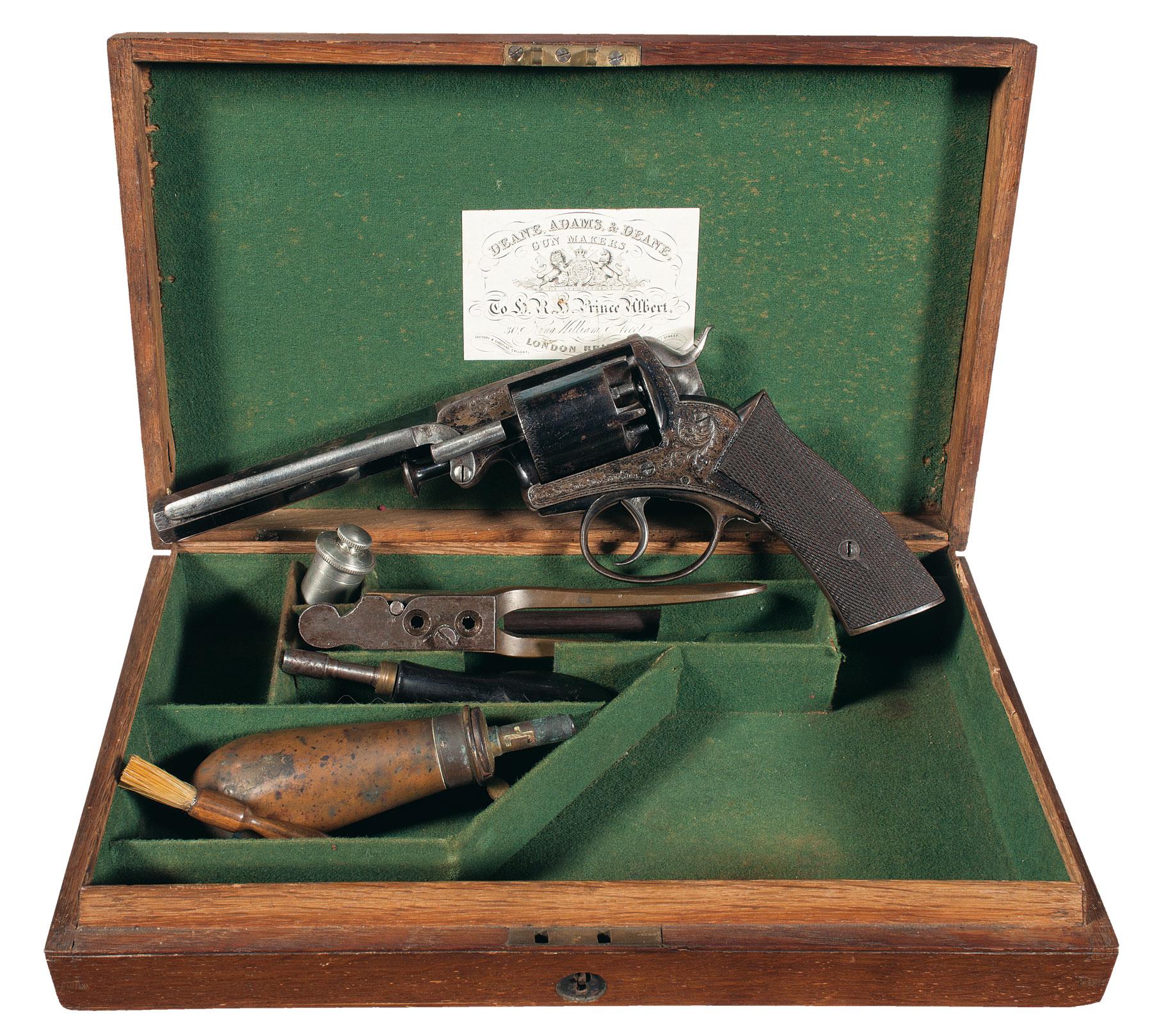Deane Adams & Deane Percussion Revolver 44 percussion | Rock Island Auction