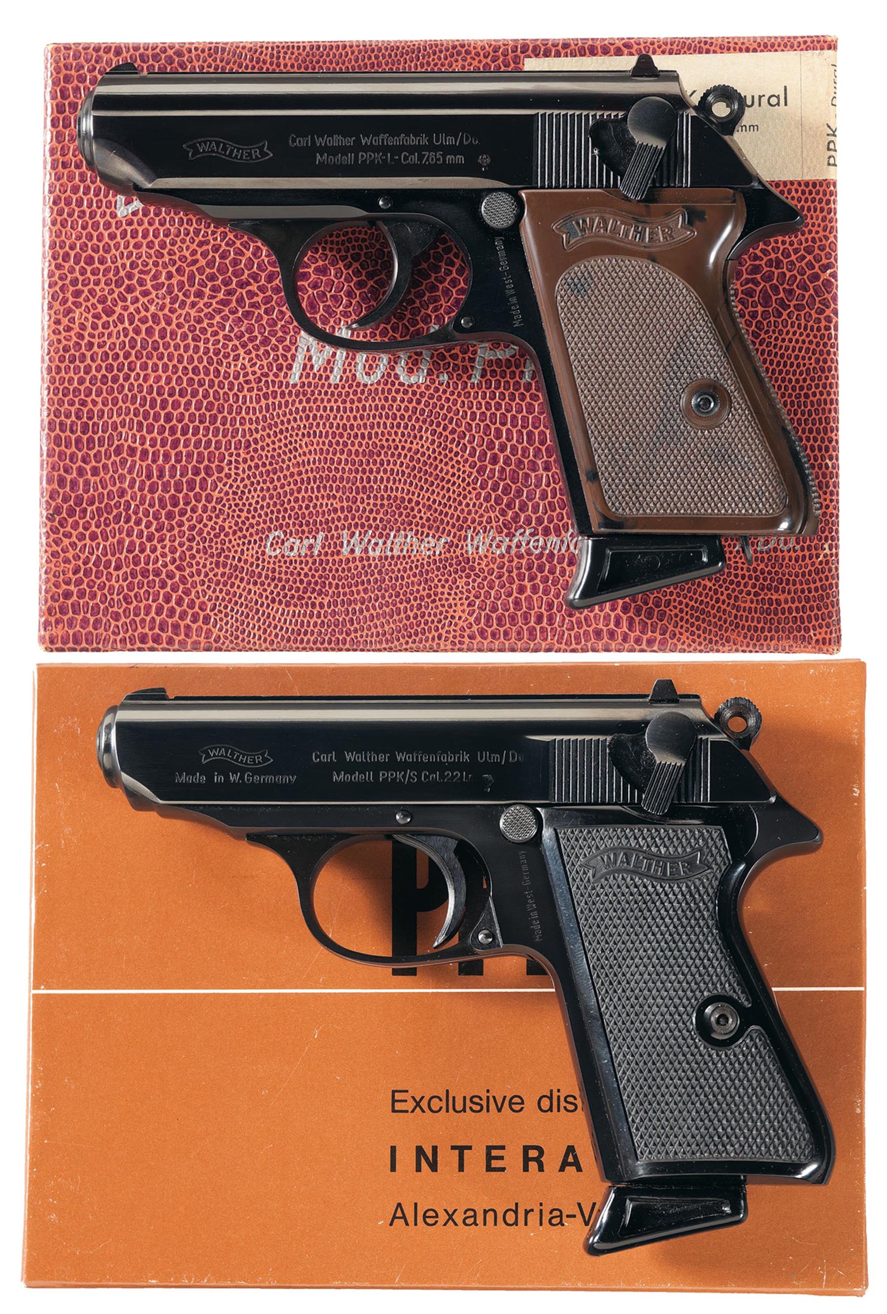 Two Walther Semi-Automatic Pistols w/ Boxes | Rock Island Auction