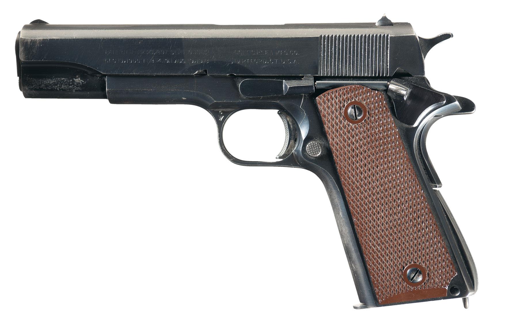 Early Post-War Production Colt Government Model Semi-Automatic P | Rock ...